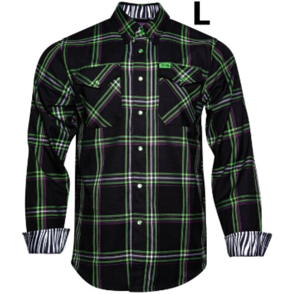 DIXXON | Shirts | Dixxon Flannel Frankie Flannel Shirt Frankenstein ...
